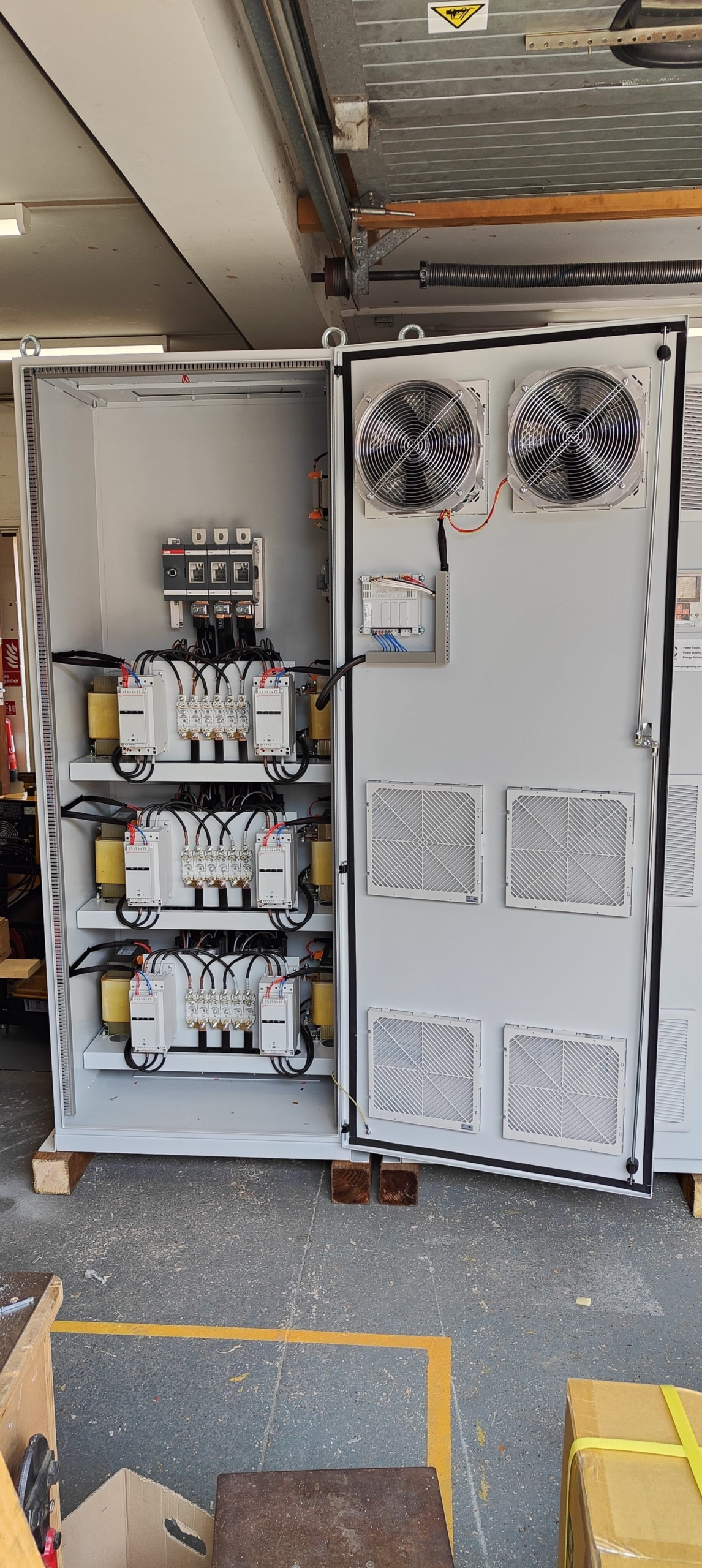 All New Thyristor Switched Capacitor Assemblies - PFC Engineering Ltd