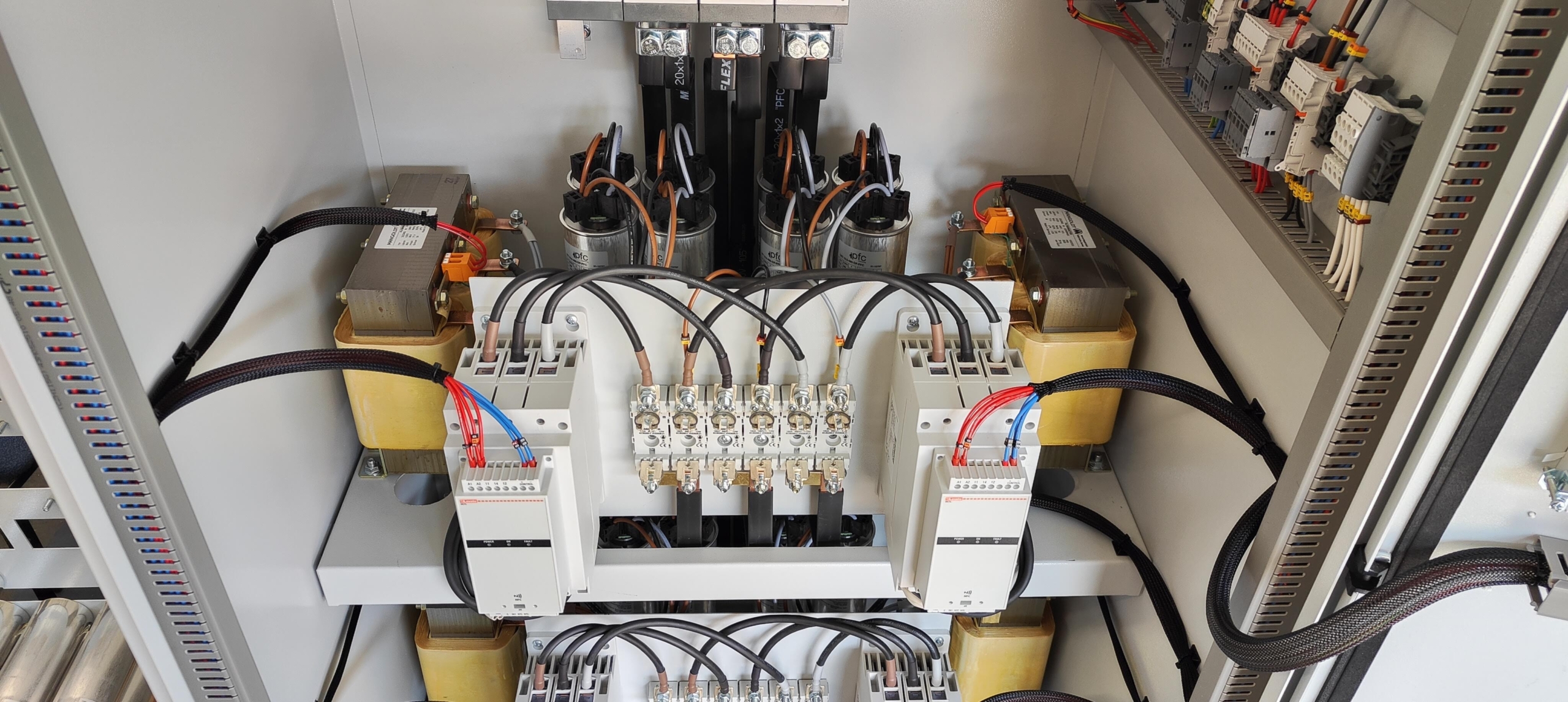 All New Thyristor Switched Capacitor Assemblies - PFC Engineering Ltd