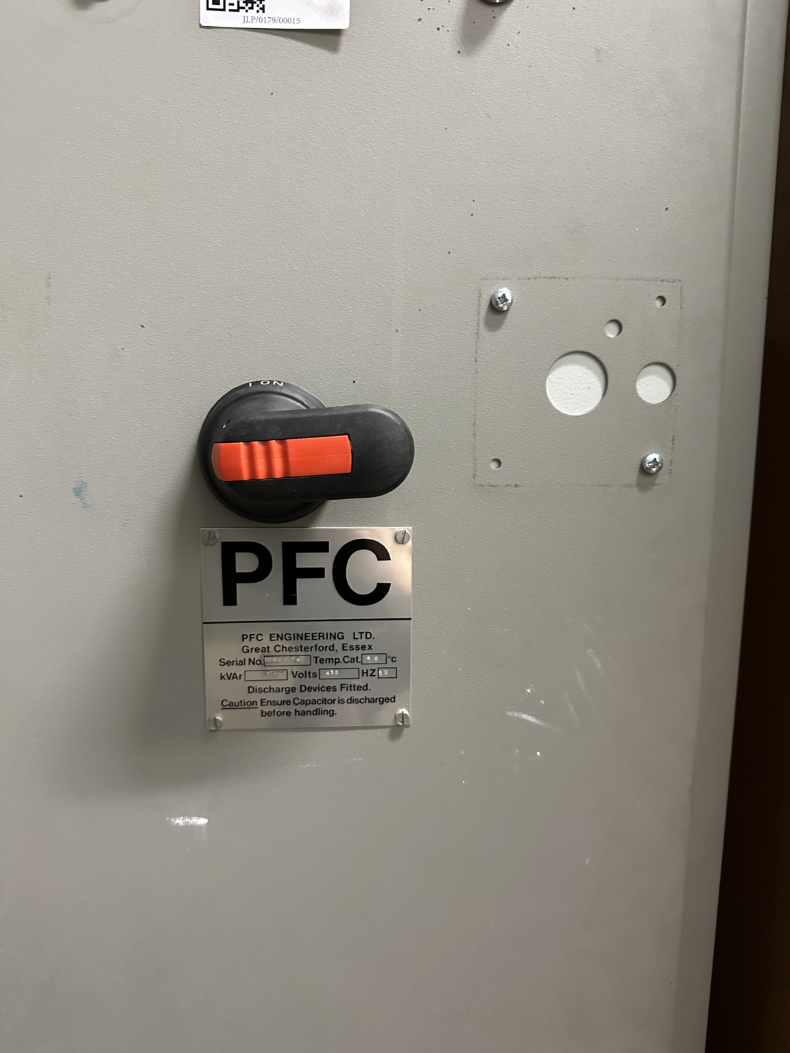 PFC Switch Replacement - PFC Engineering Ltd