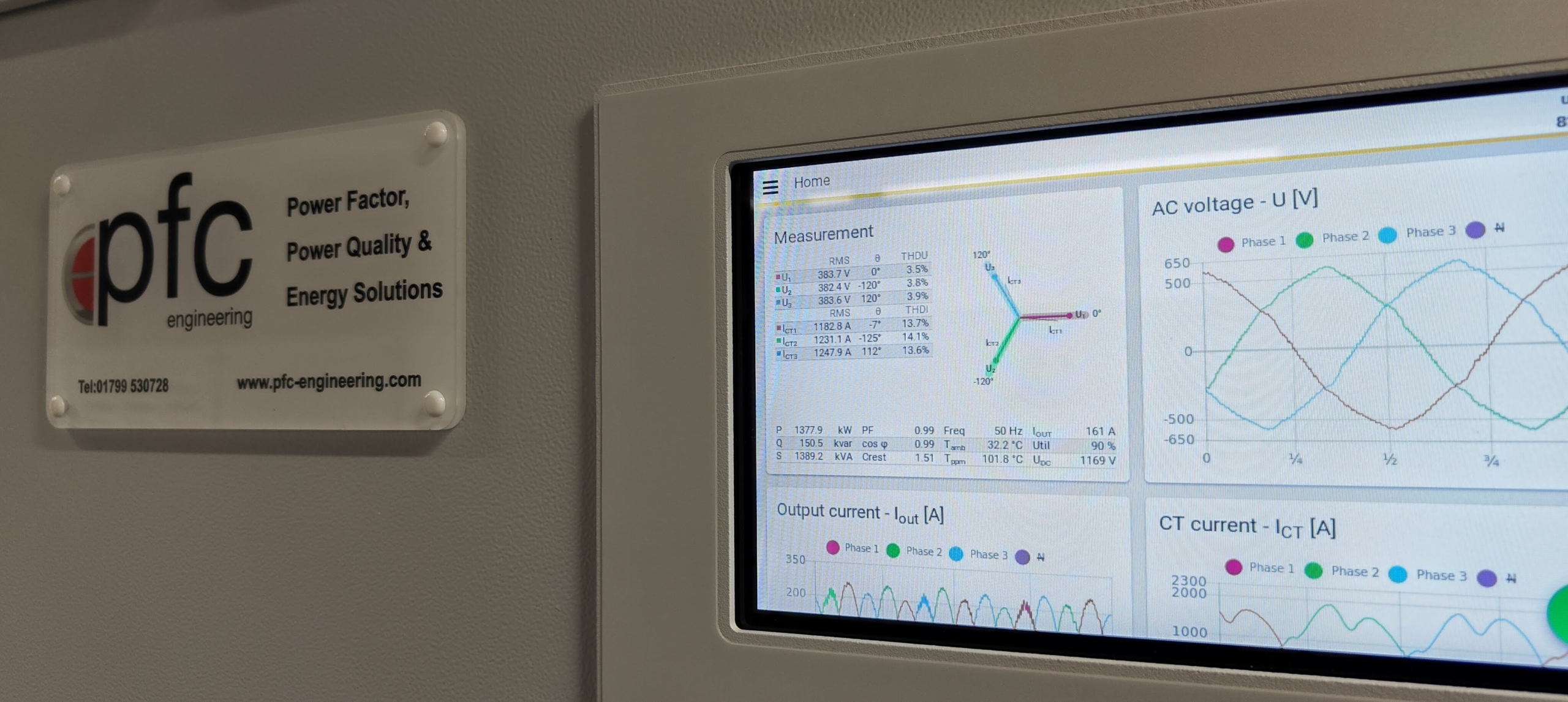 Active Harmonic Filter Installation - Cardiff - PFC Engineering Ltd